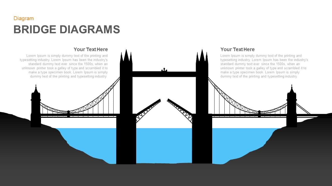 Bridge Diagrams PowerPoint and Keynote template - SlideBazaar Bridge Diagrams PowerPoint and Keynote template - SlideBazaar